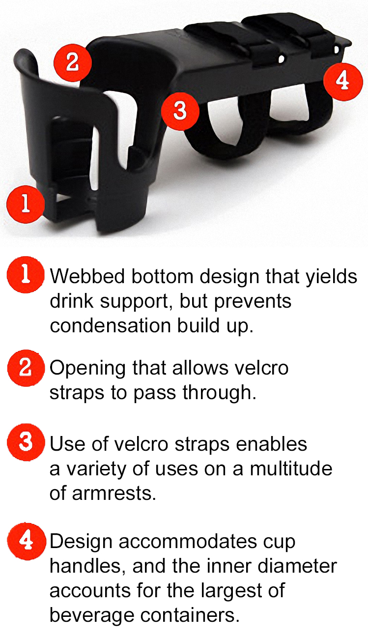 The Nearly Universal Cup Holder - Independence In Motion
