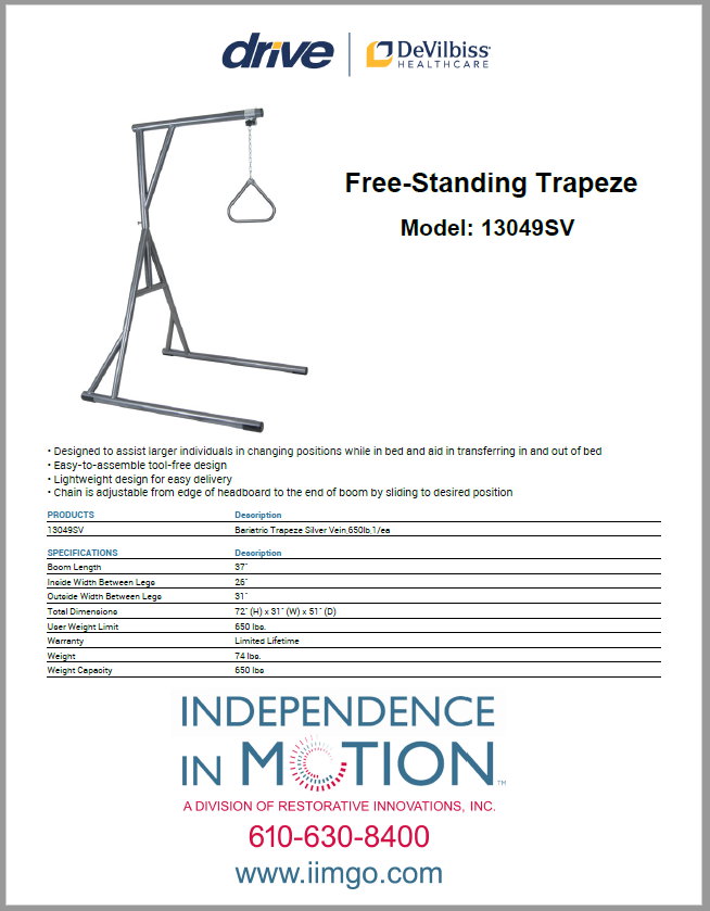 Free-Standing Trapeze - Independence In Motion