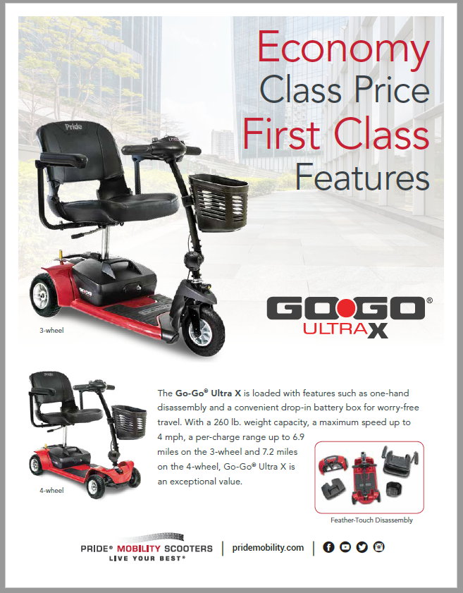 Go-Go® Ultra X 3-Wheel - Independence In Motion