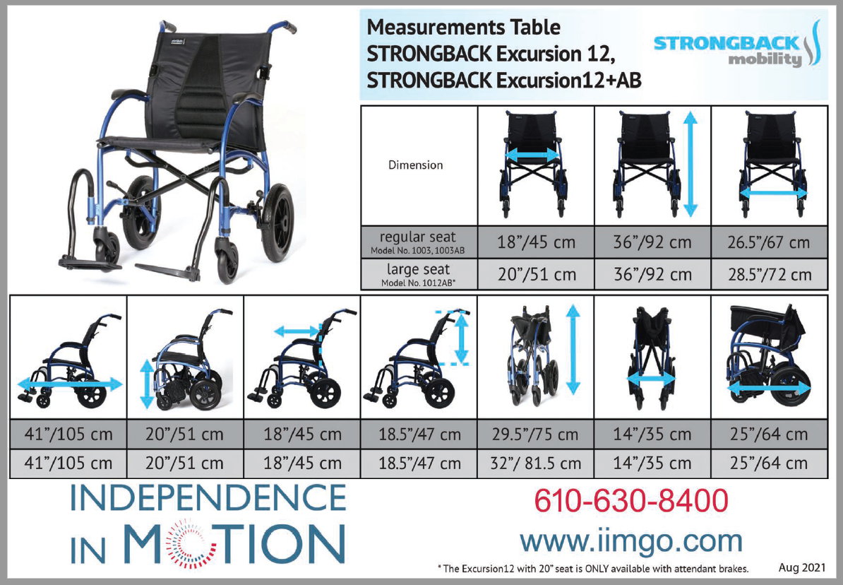 STRONGBACK 12 - Independence In Motion