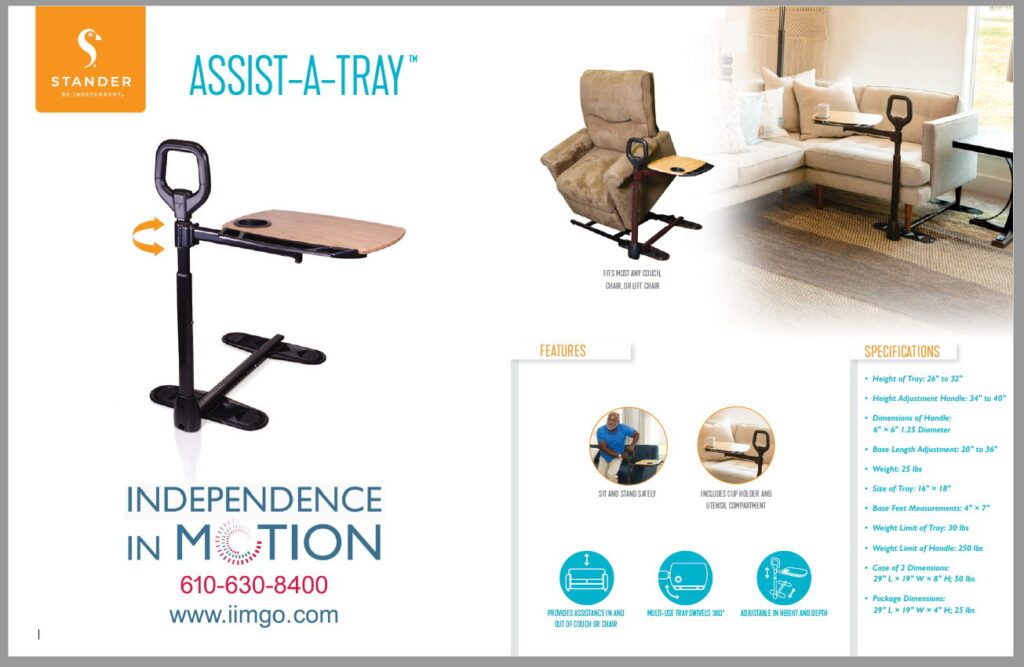 Assist-A-Tray - Independence In Motion