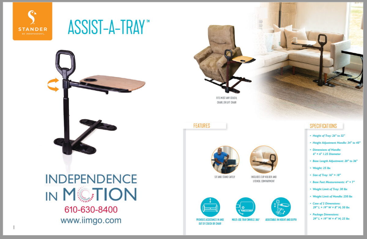 Assist-A-Tray - Independence In Motion