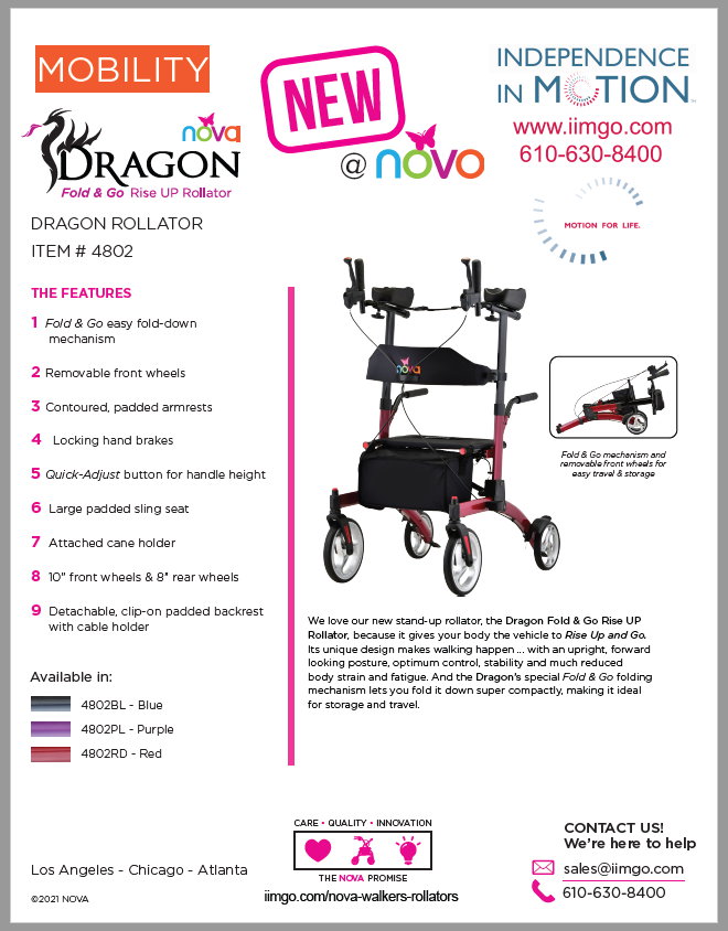 Dragon Rise Up Rollator at Noah Ling blog